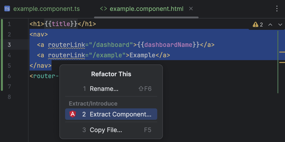 Angular Jetbrains Rider Documentation