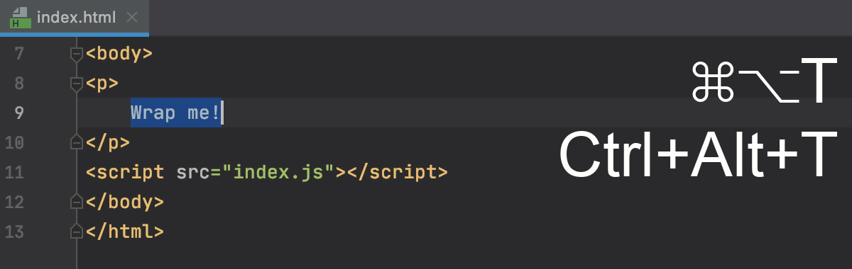 Languages and frameworks: HTML | JetBrains Rider Documentation
