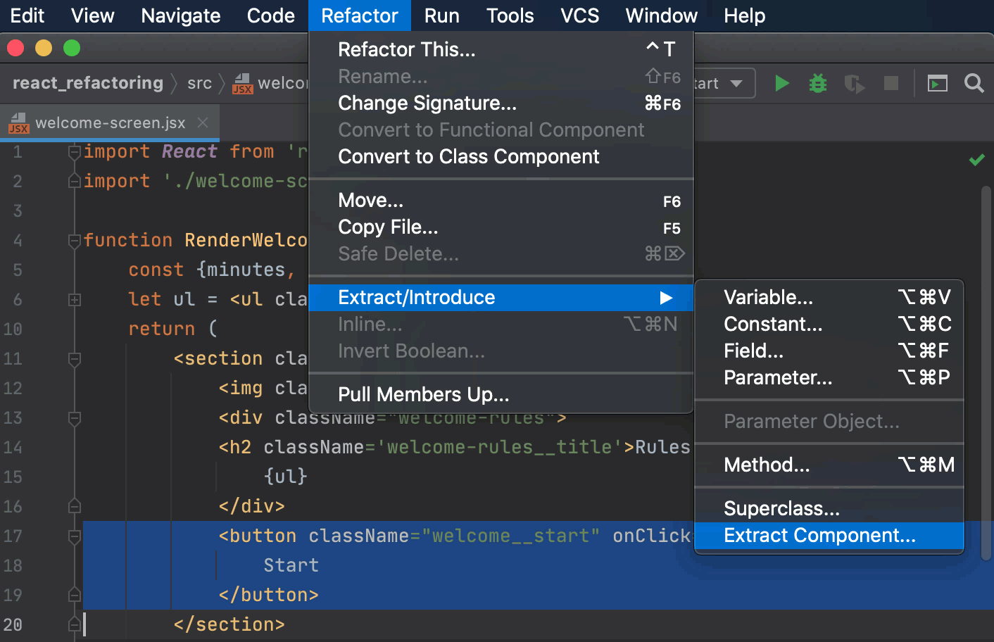 React | JetBrains Rider Documentation