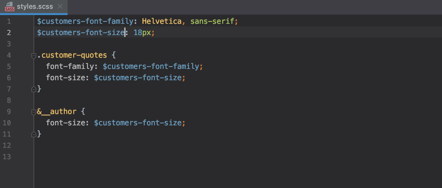 Languages And Frameworks Style Sheets Jetbrains Rider Documentation 