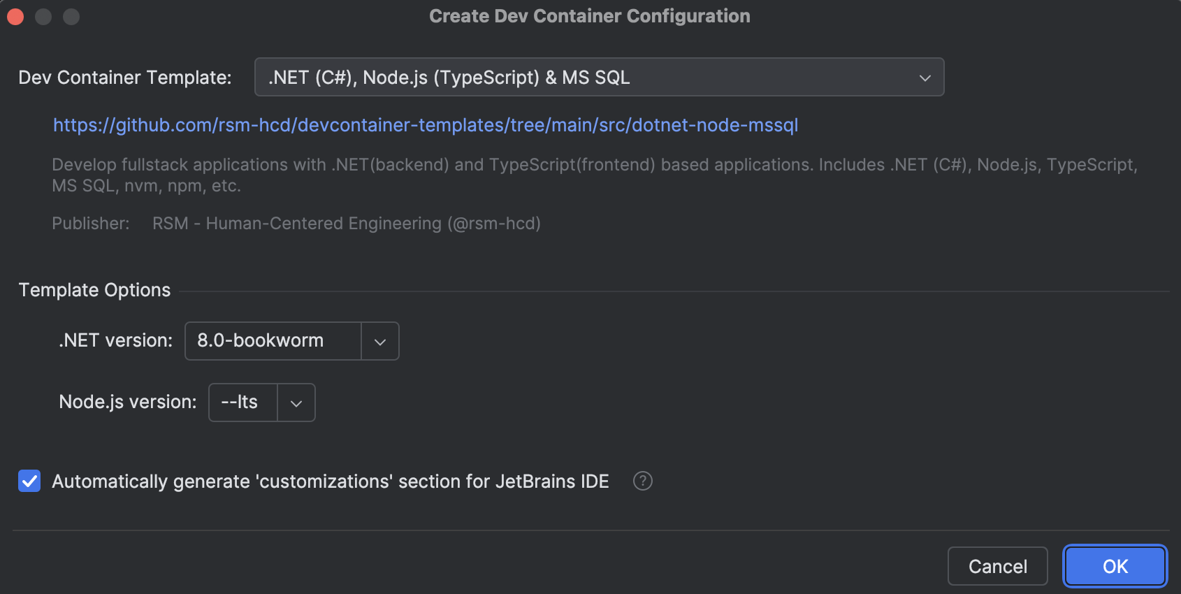 Dev Containers | JetBrains Rider Documentation