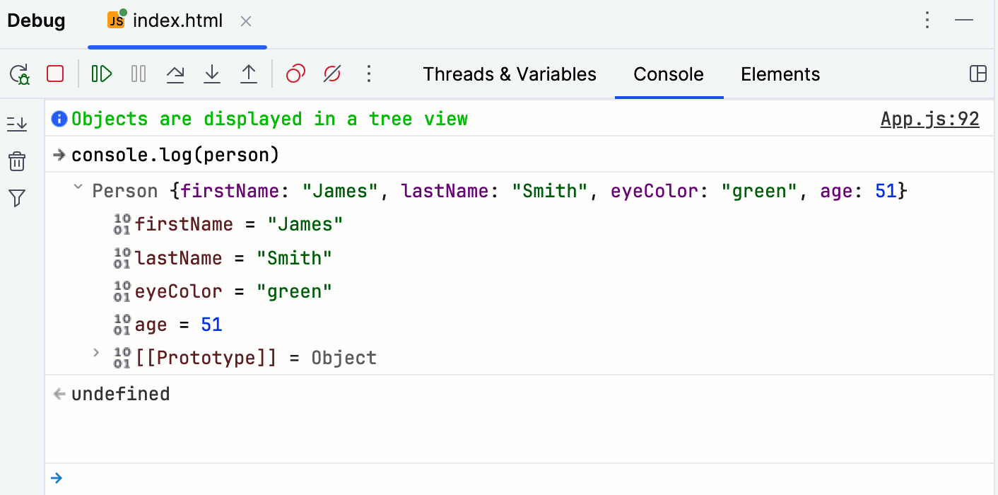 Interactive debugger console | JetBrains Rider Documentation
