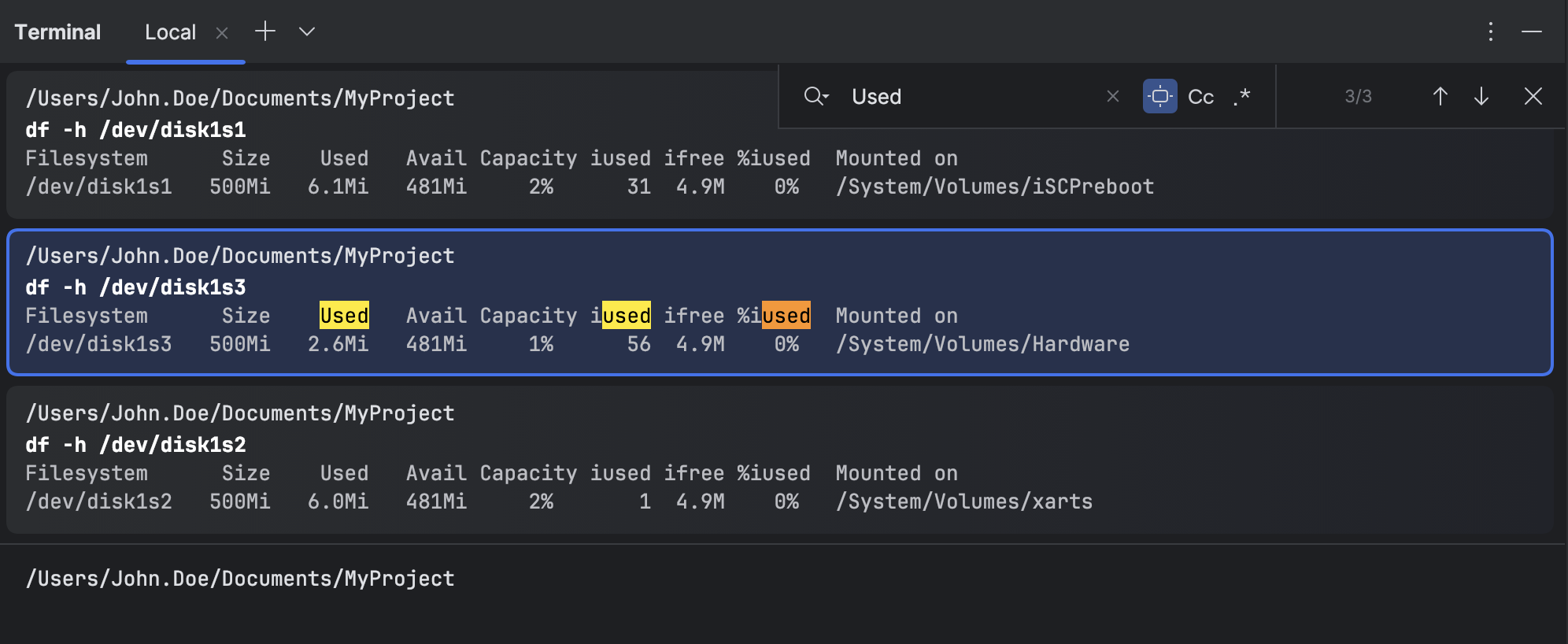 Terminal | JetBrains Rider Documentation