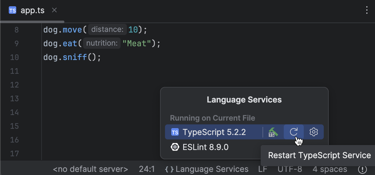 Languages and frameworks: TypeScript | JetBrains Rider Documentation