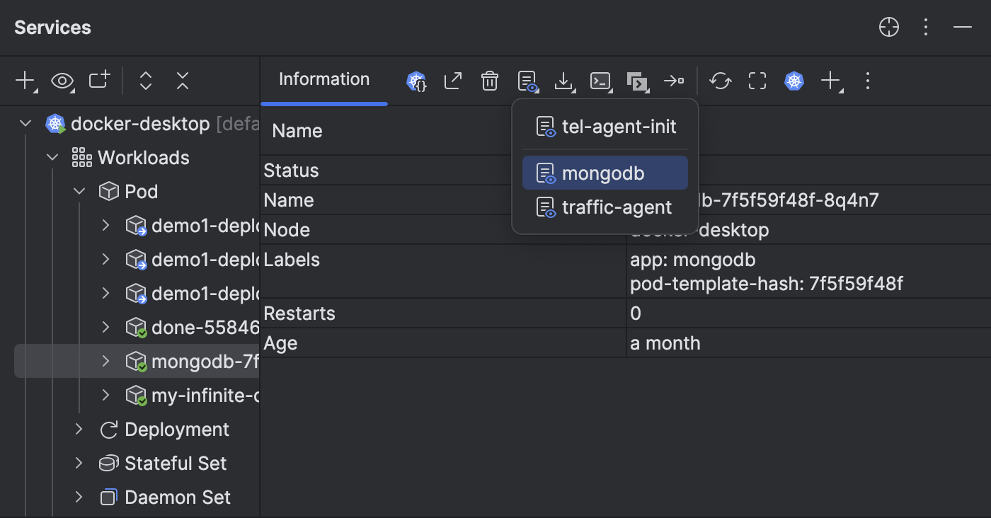 Kubernetes | JetBrains Rider Documentation