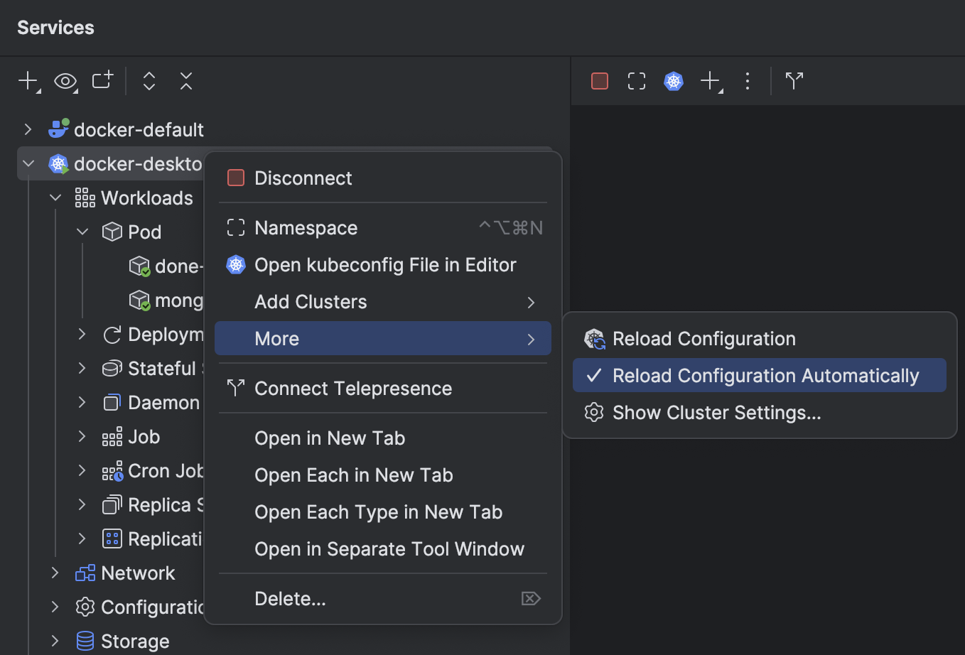 Kubernetes | JetBrains Rider Documentation