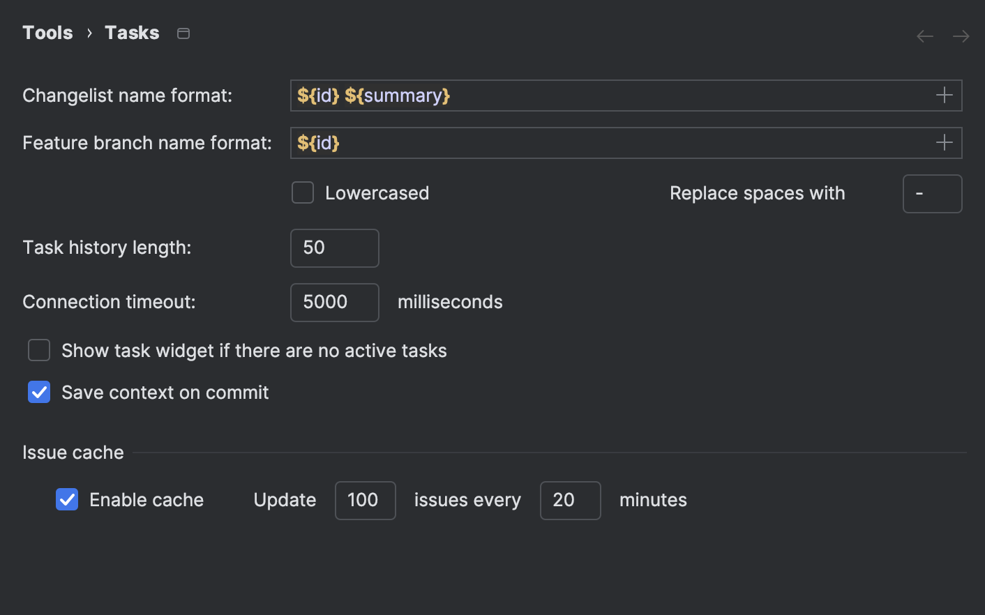 Manage tasks | JetBrains Rider Documentation