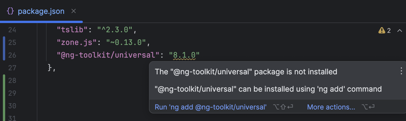 Angular | JetBrains Rider Documentation