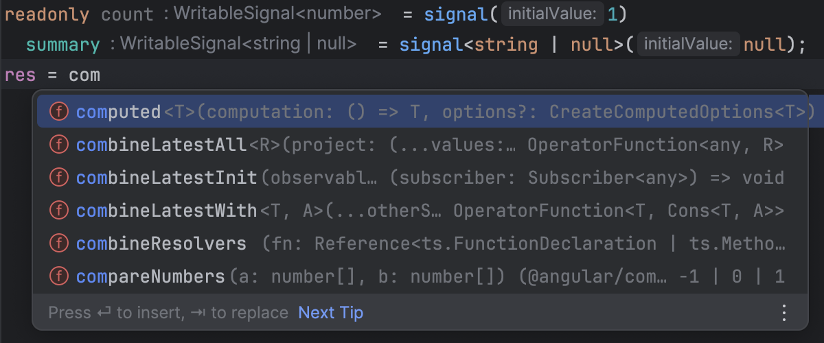 Angular | JetBrains Rider Documentation