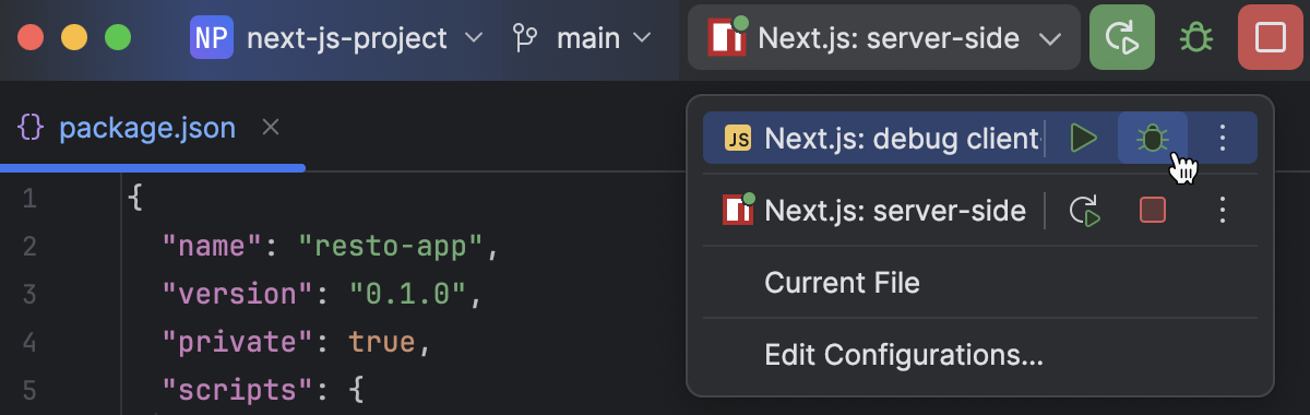 Next.js | JetBrains Rider Documentation