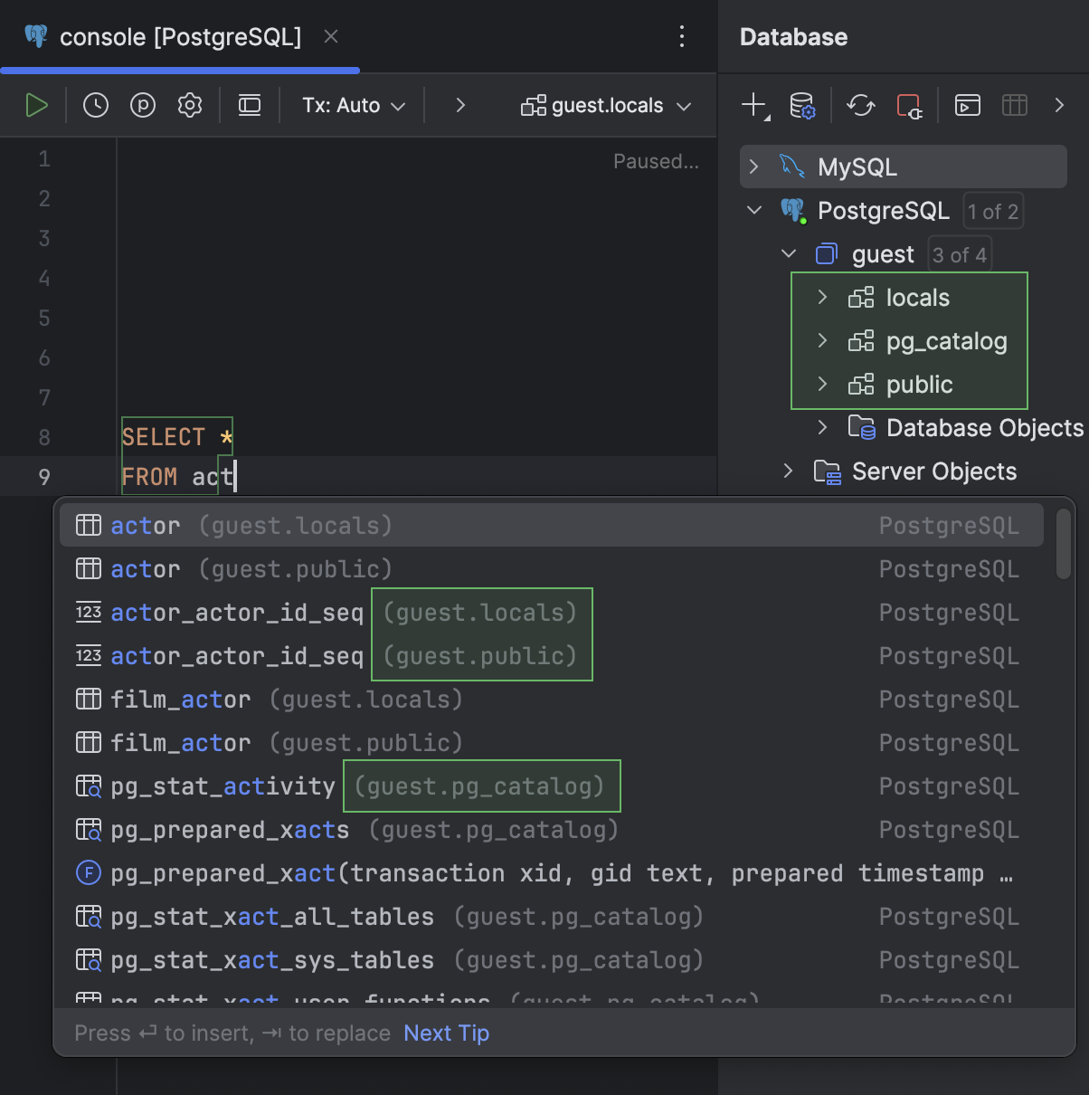 Code Completion | JetBrains Rider Documentation