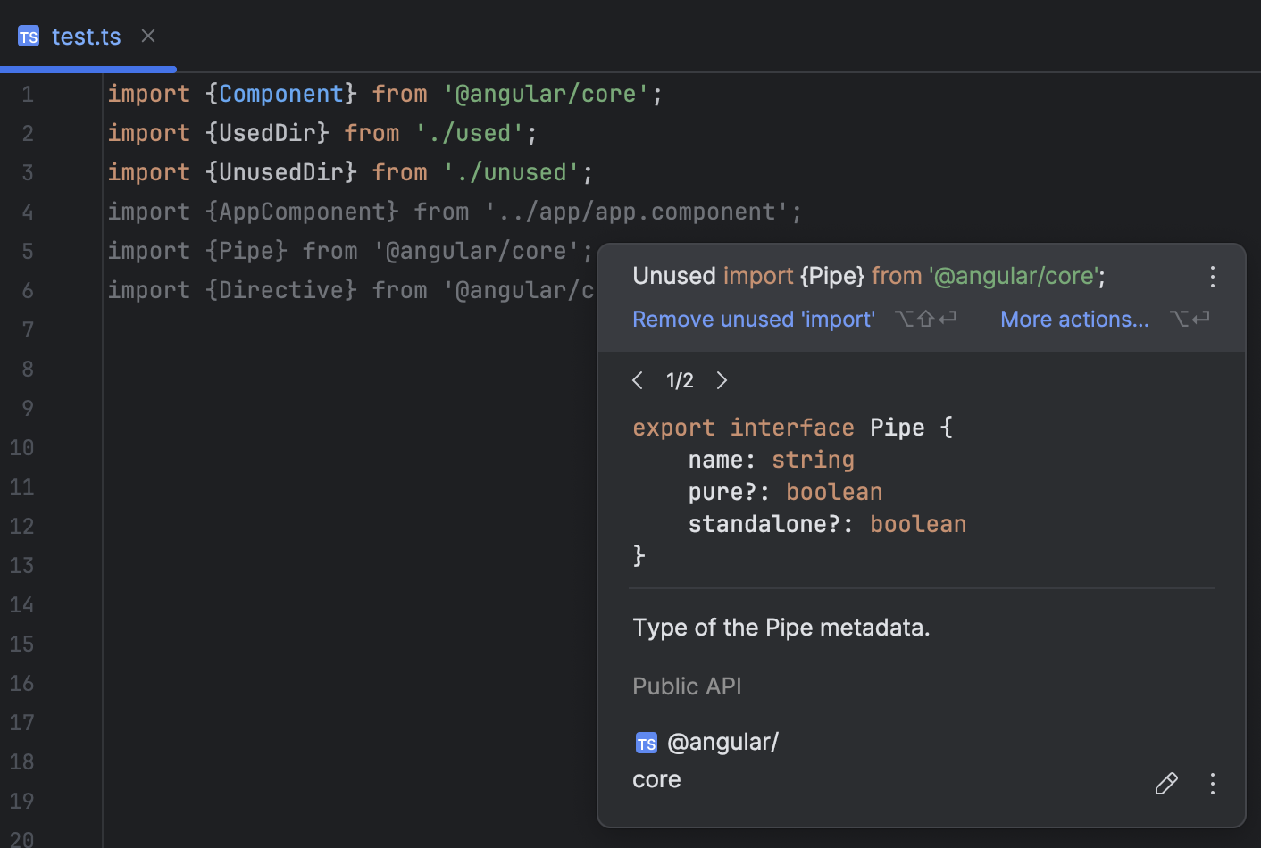 Angular | JetBrains Rider Documentation