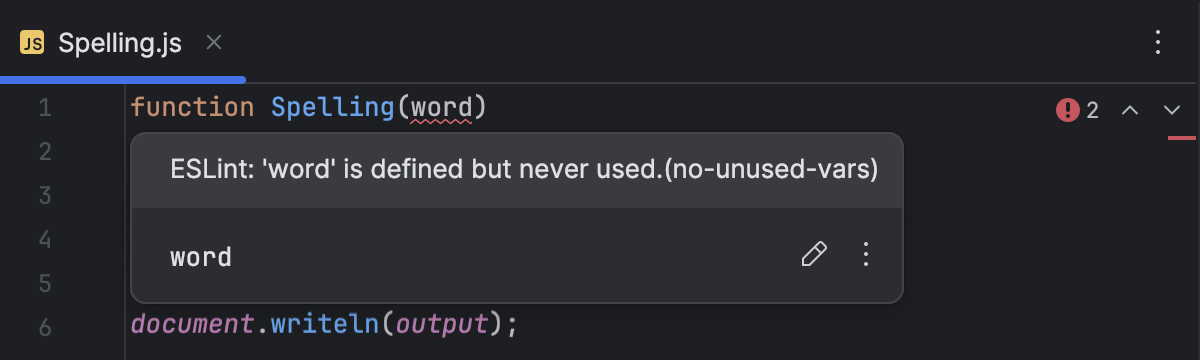 ESLint | JetBrains Rider Documentation