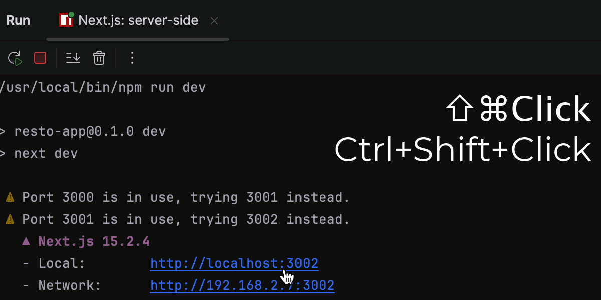 Next.js | JetBrains Rider Documentation