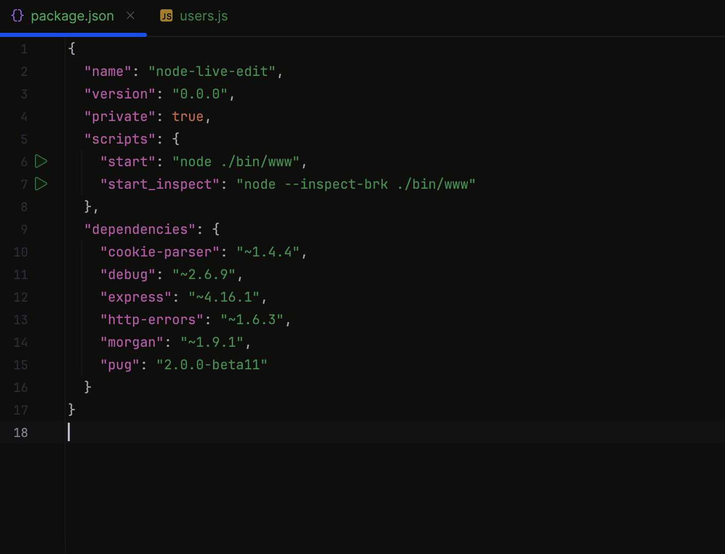 Running and debugging Node.js | JetBrains Rider Documentation