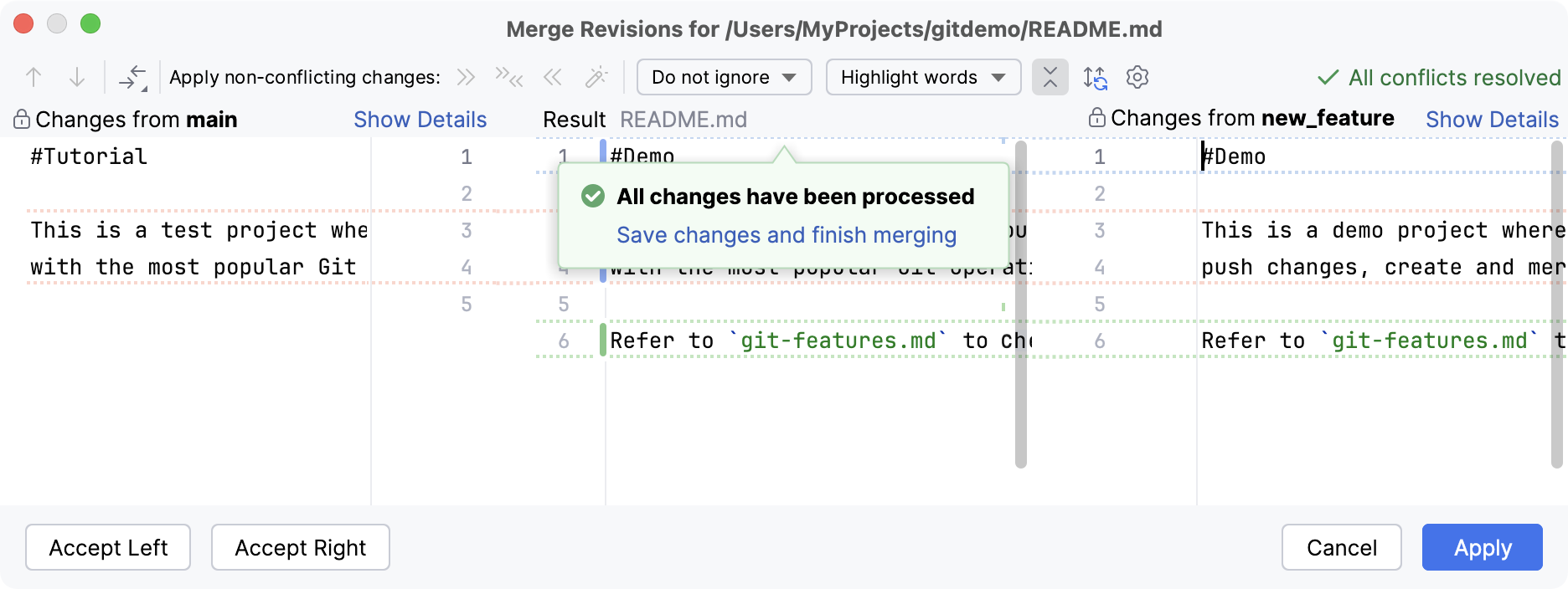 Tutorial: Getting started with Git in JetBrains Rider | JetBrains Rider Documentation