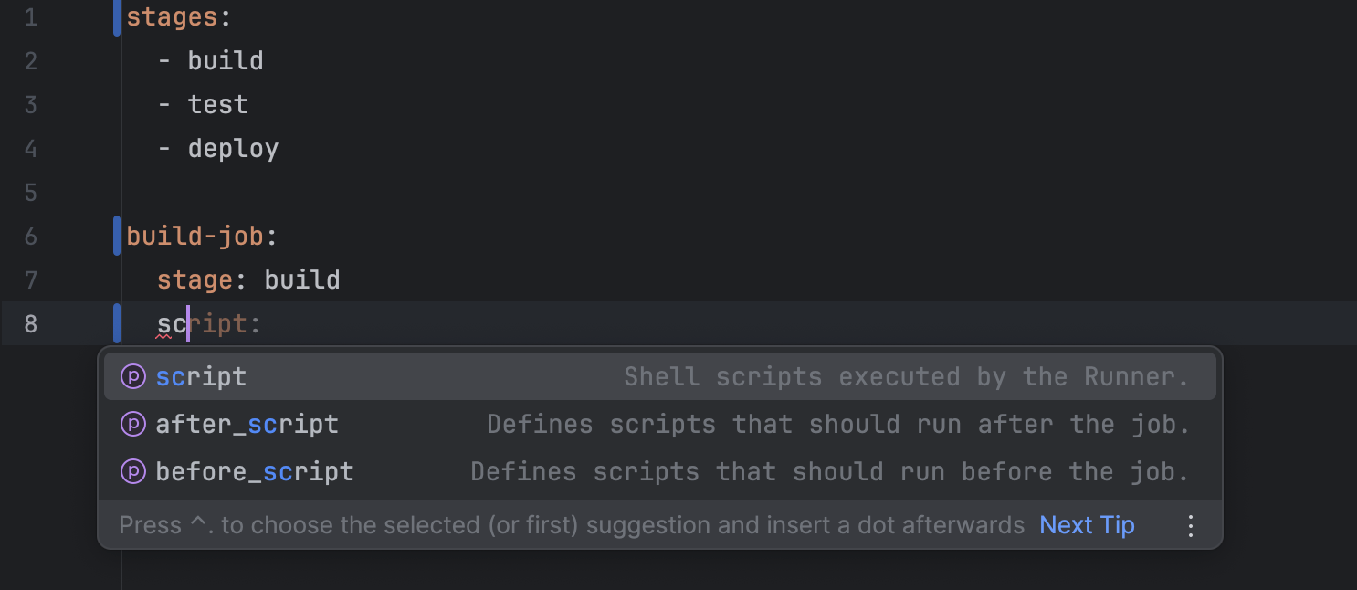 GitLab CI/CD | JetBrains Rider Documentation
