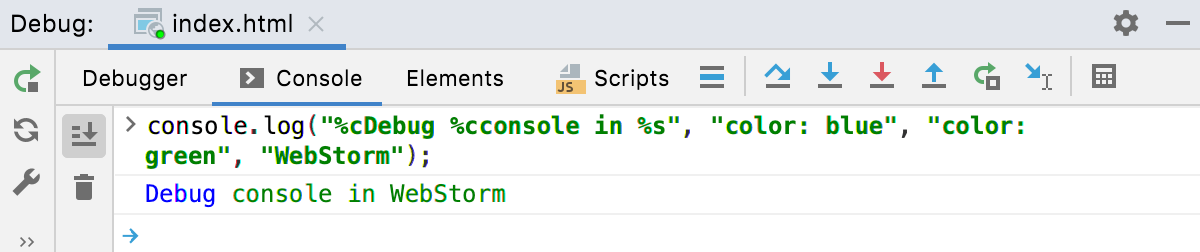 Interactive debugger console | JetBrains Rider Documentation