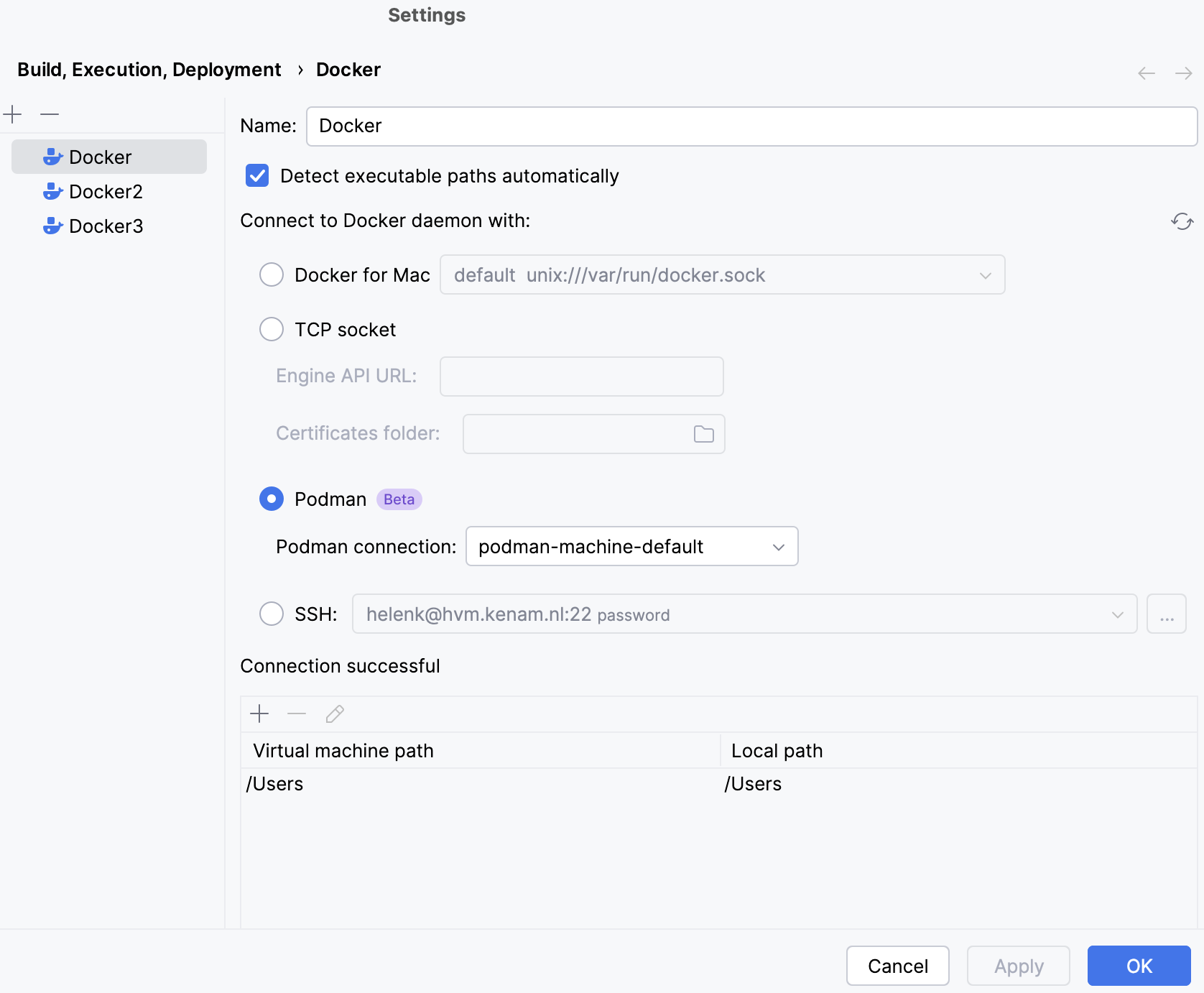 Start Dev Container with Podman | JetBrains Rider Documentation