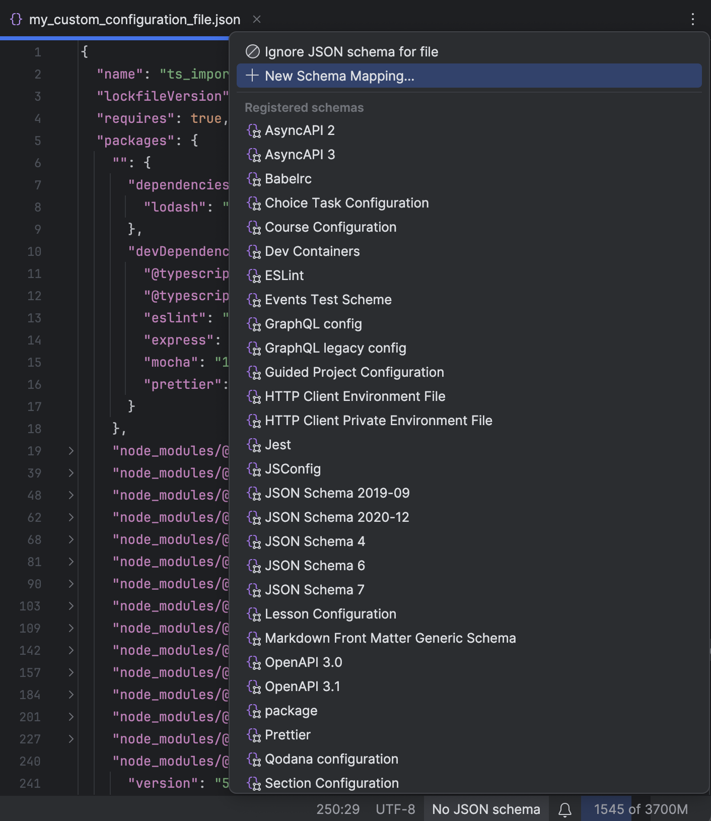 Languages and frameworks: JSON | JetBrains Rider Documentation