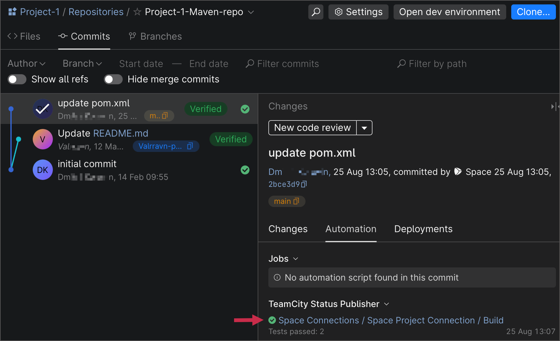 Commit Status Publisher Teamcity On Premises Documentation