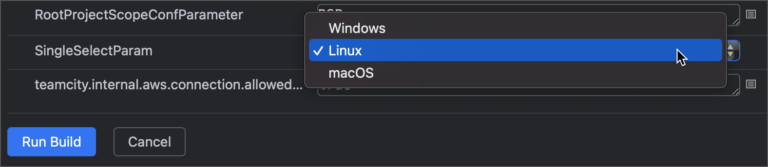 Create And Set Up Custom Parameters Teamcity On Premises Documentation
