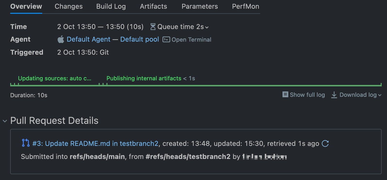 Pull Requests | TeamCity On-Premises Documentation