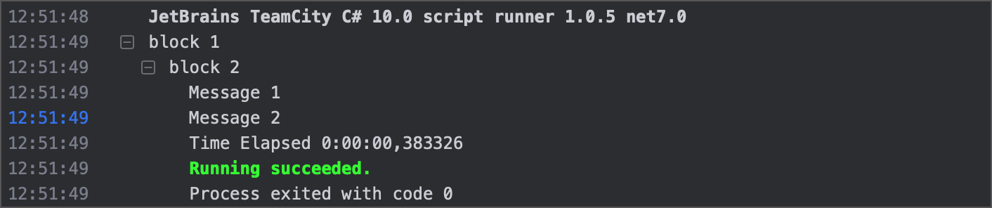 Service Messages | TeamCity On-Premises Documentation
