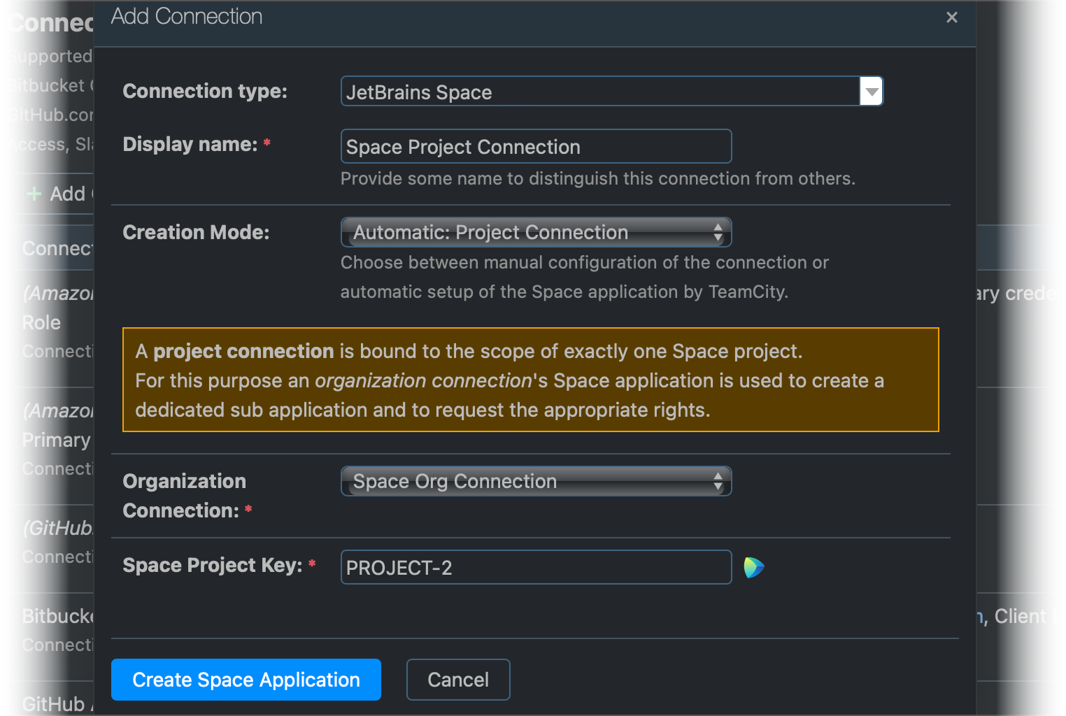 Configuring Connections | TeamCity On-Premises Documentation