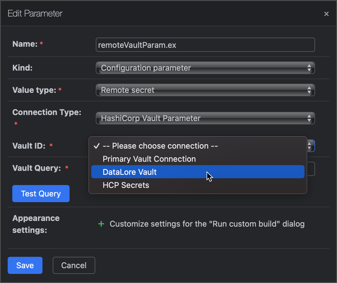 HashiCorp Vault Integration | TeamCity On-Premises Documentation