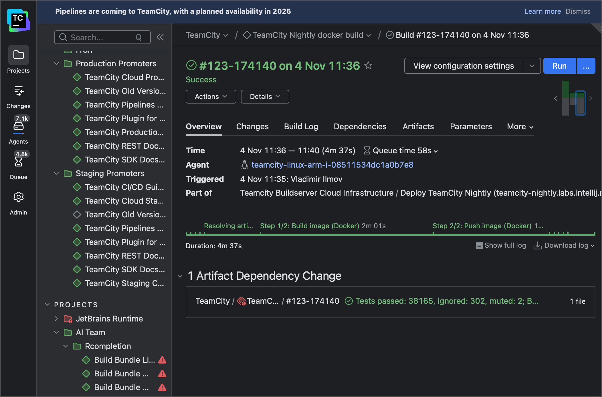 What's New in TeamCity 2024.12 | TeamCity On-Premises Documentation