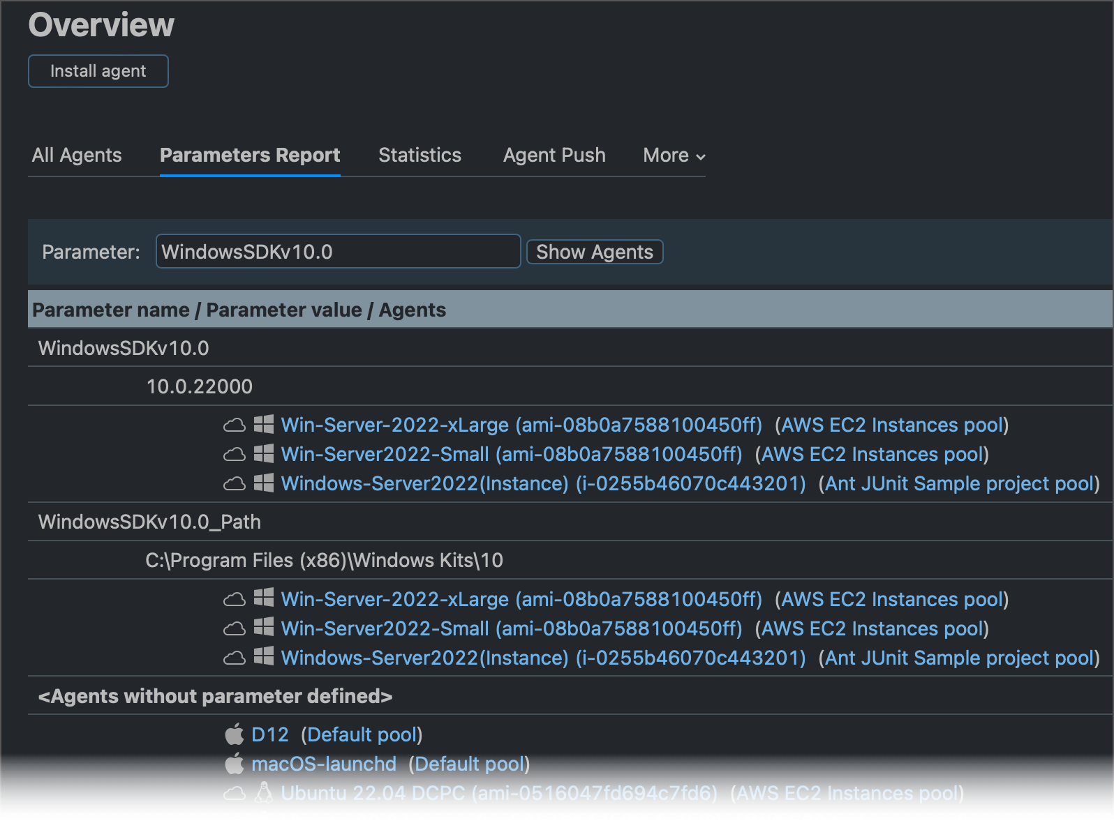 Configuring Agent Requirements | TeamCity On-Premises Documentation