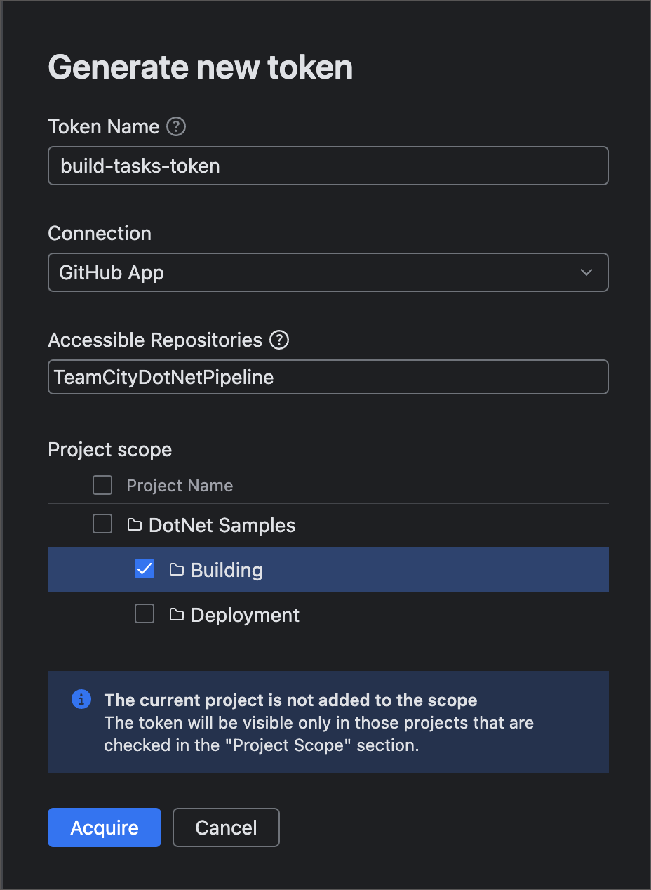 Manage Refreshable Access Tokens | TeamCity On-Premises Documentation