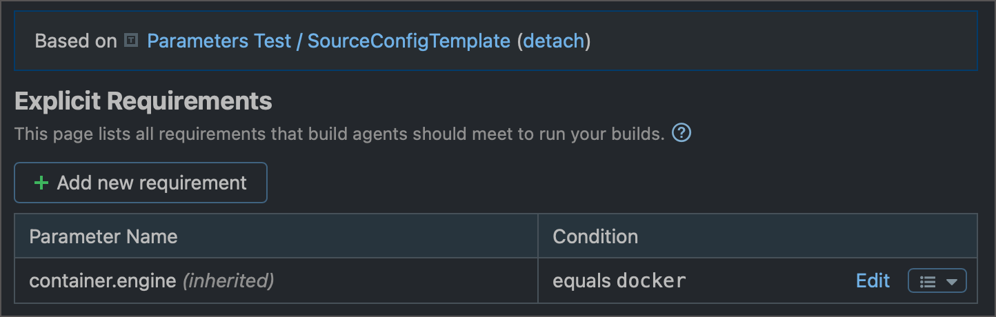 Configuring Agent Requirements | TeamCity On-Premises Documentation