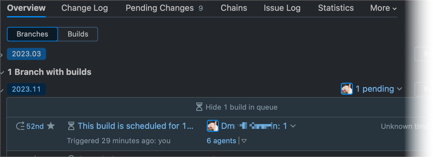 Running Custom Build | TeamCity On-Premises Documentation