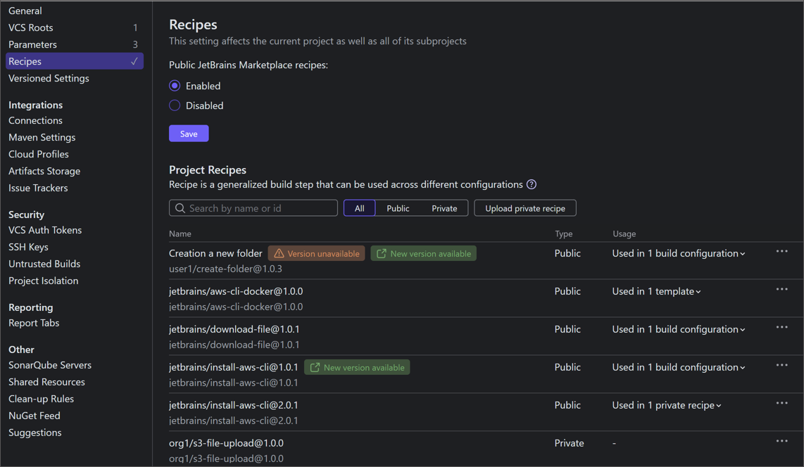 What's New in TeamCity 2025.07 | TeamCity On-Premises Documentation
