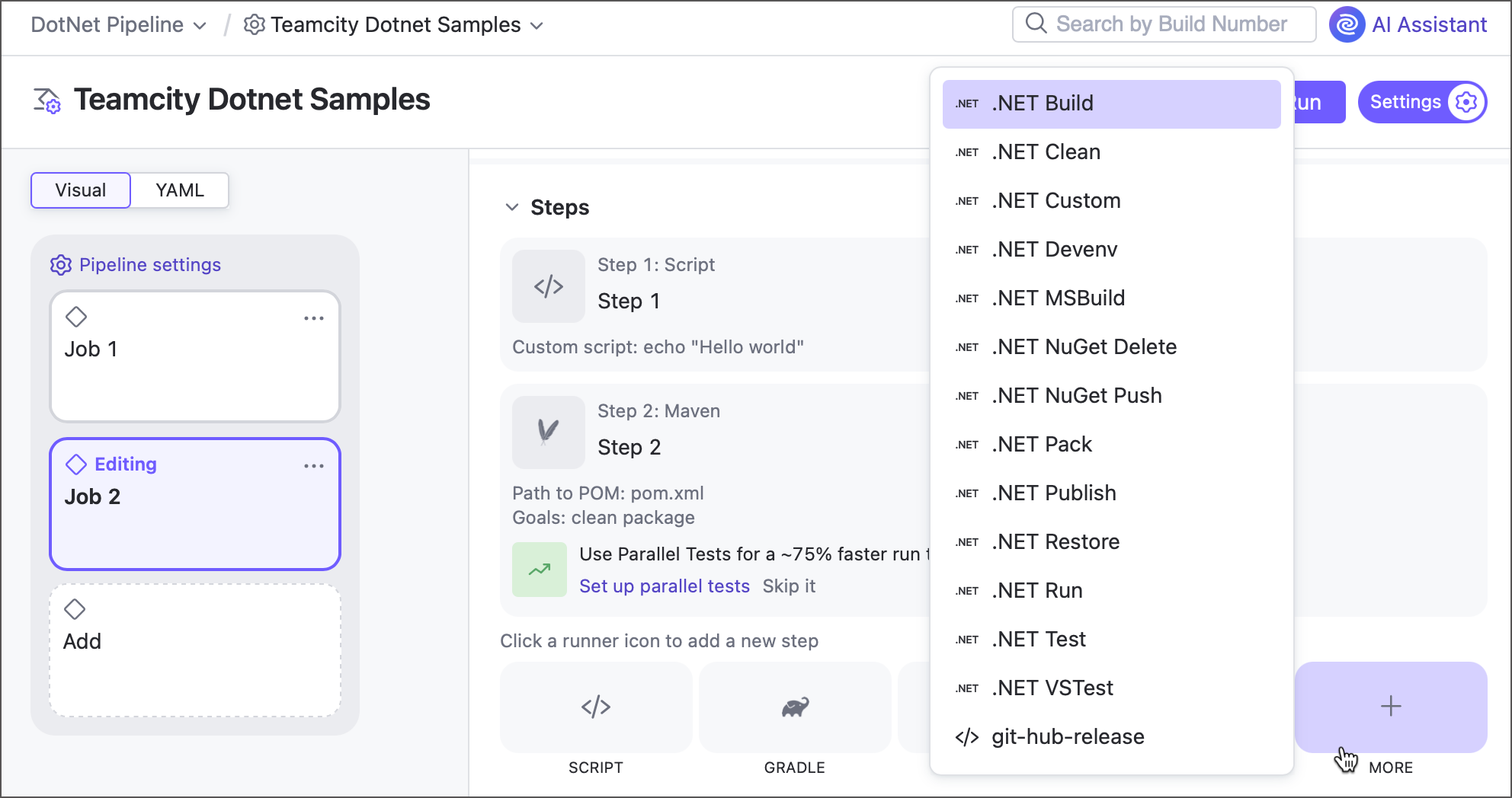 TeamCity Pipelines Roadmap | TeamCity On-Premises Documentation
