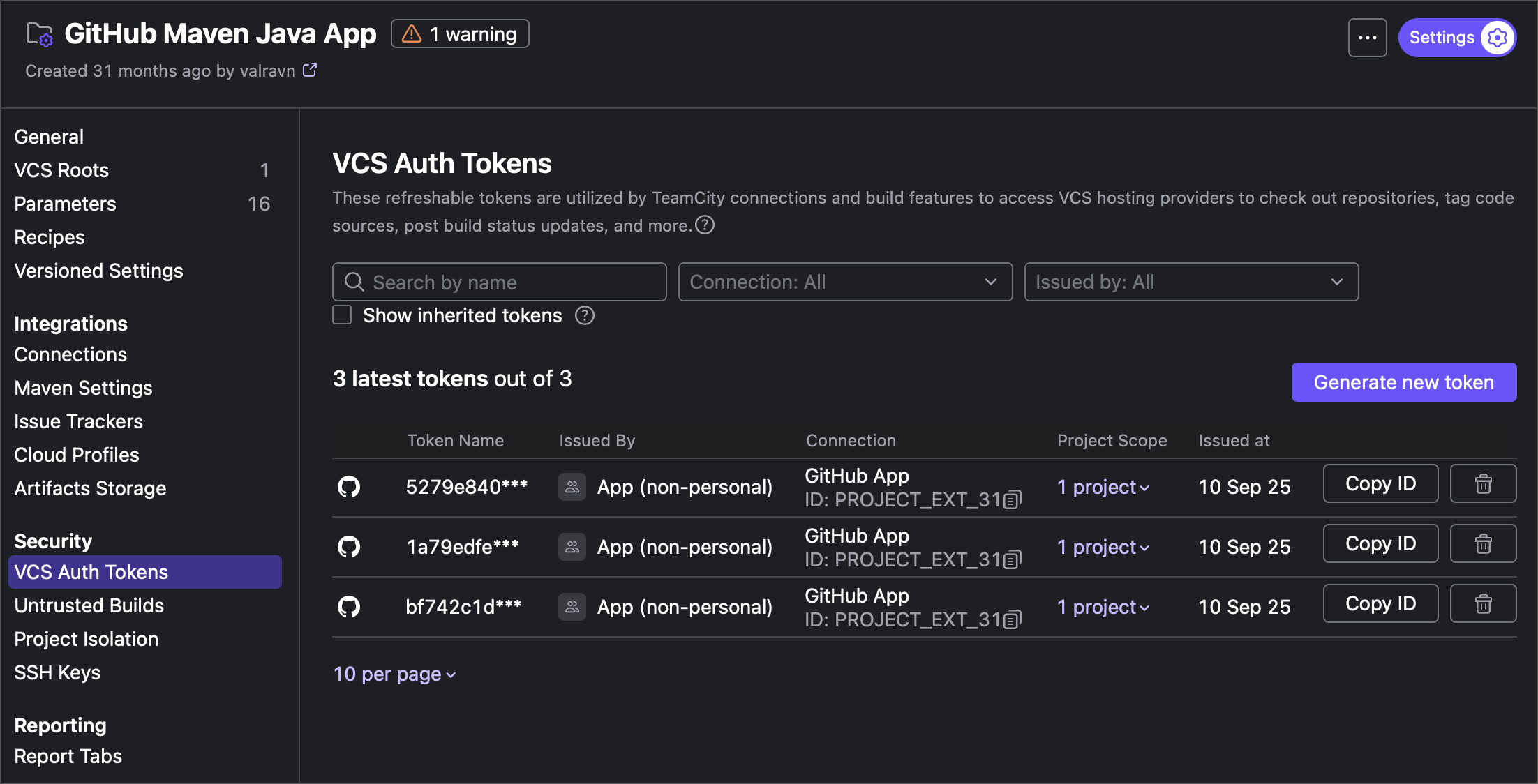 InstallationToken Endpoint: How to Issue GitHub Auth Tokens Programmatically | TeamCity Cloud ...