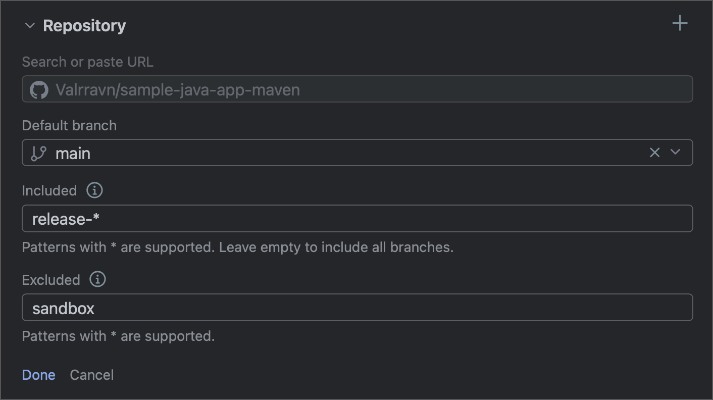 Pipeline Settings | TeamCity Pipelines Documentation
