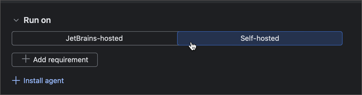 Self-Hosted Build Agents | TeamCity Pipelines Documentation