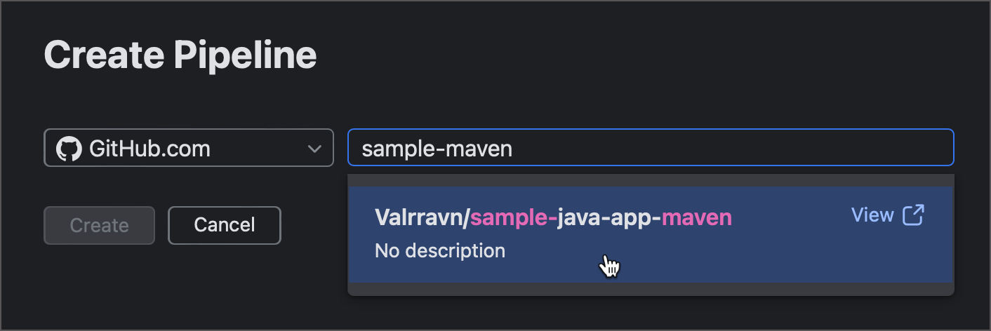 Create a Single-Job Pipeline | TeamCity Pipelines Documentation