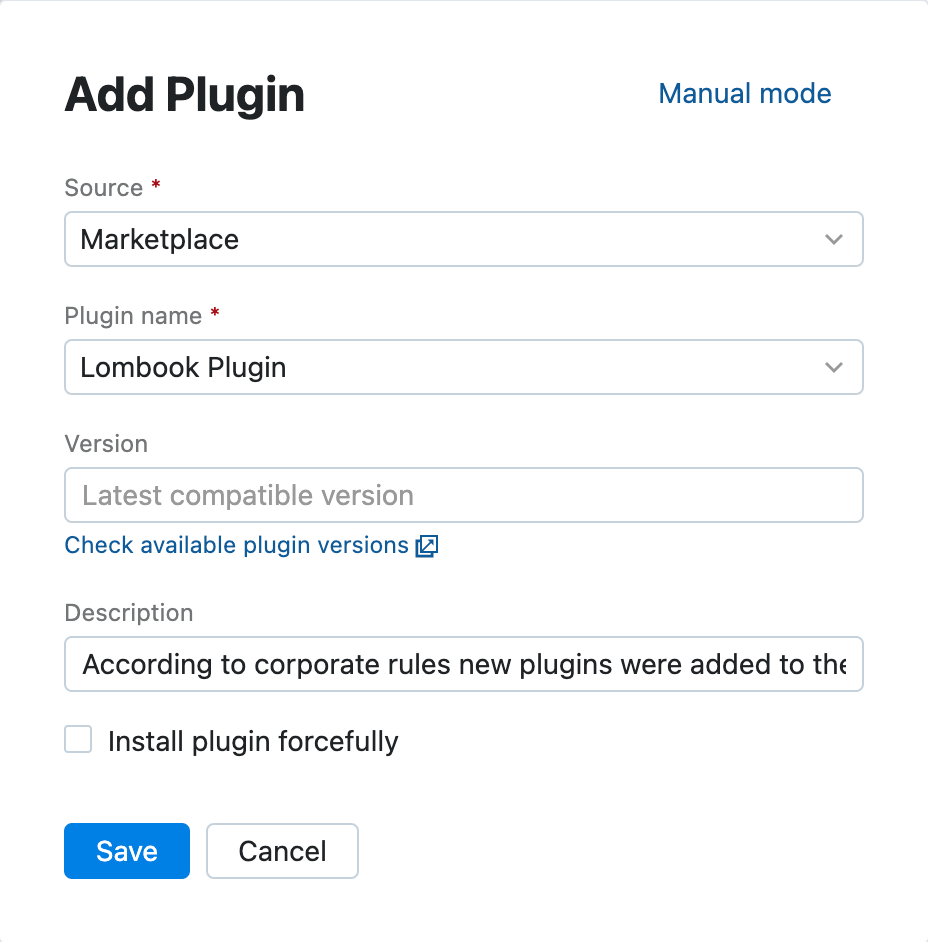 Manage available plugins | Toolbox Enterprise