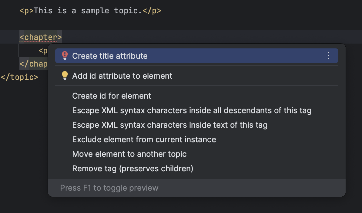 Inspections | Writerside Documentation