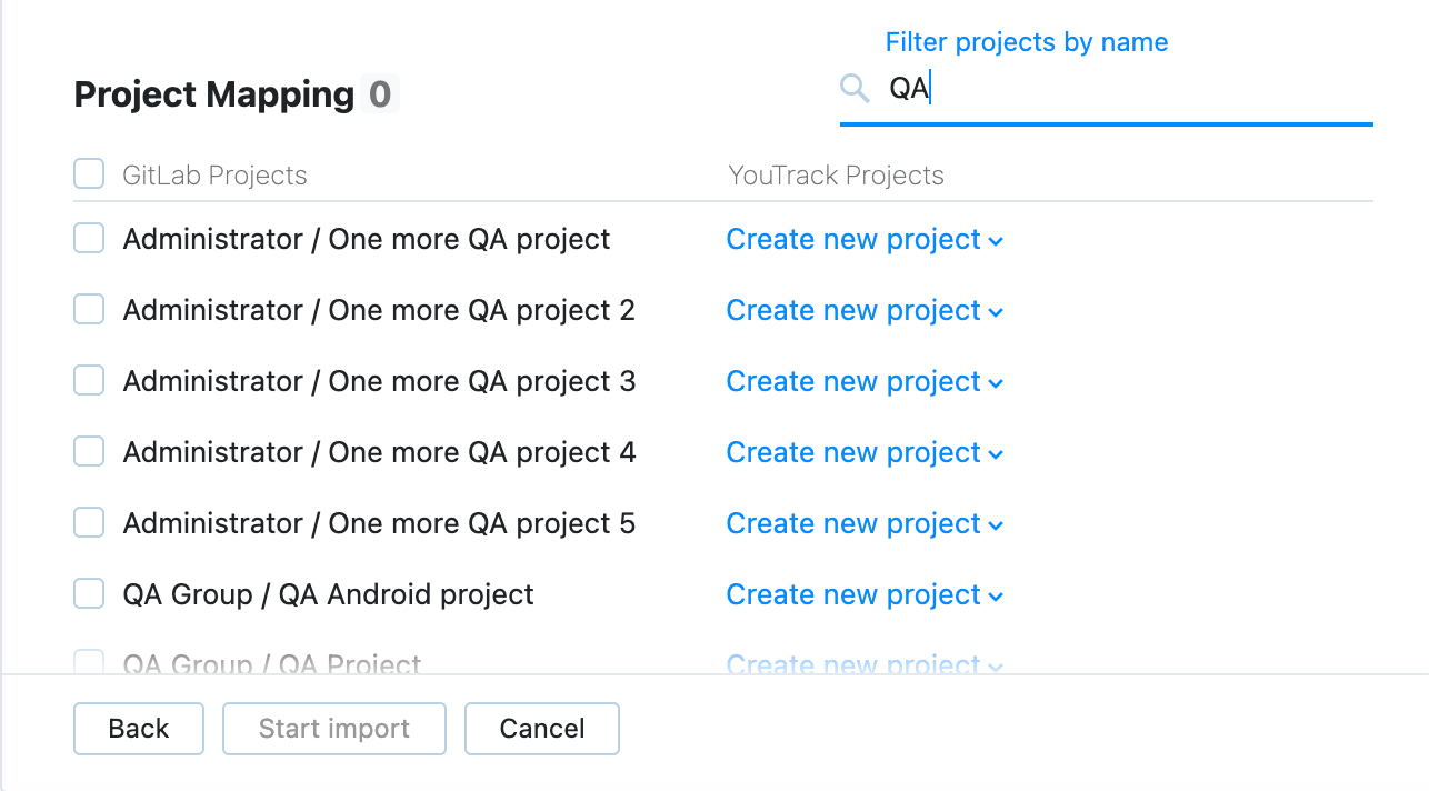 Import from GitLab | YouTrack Server