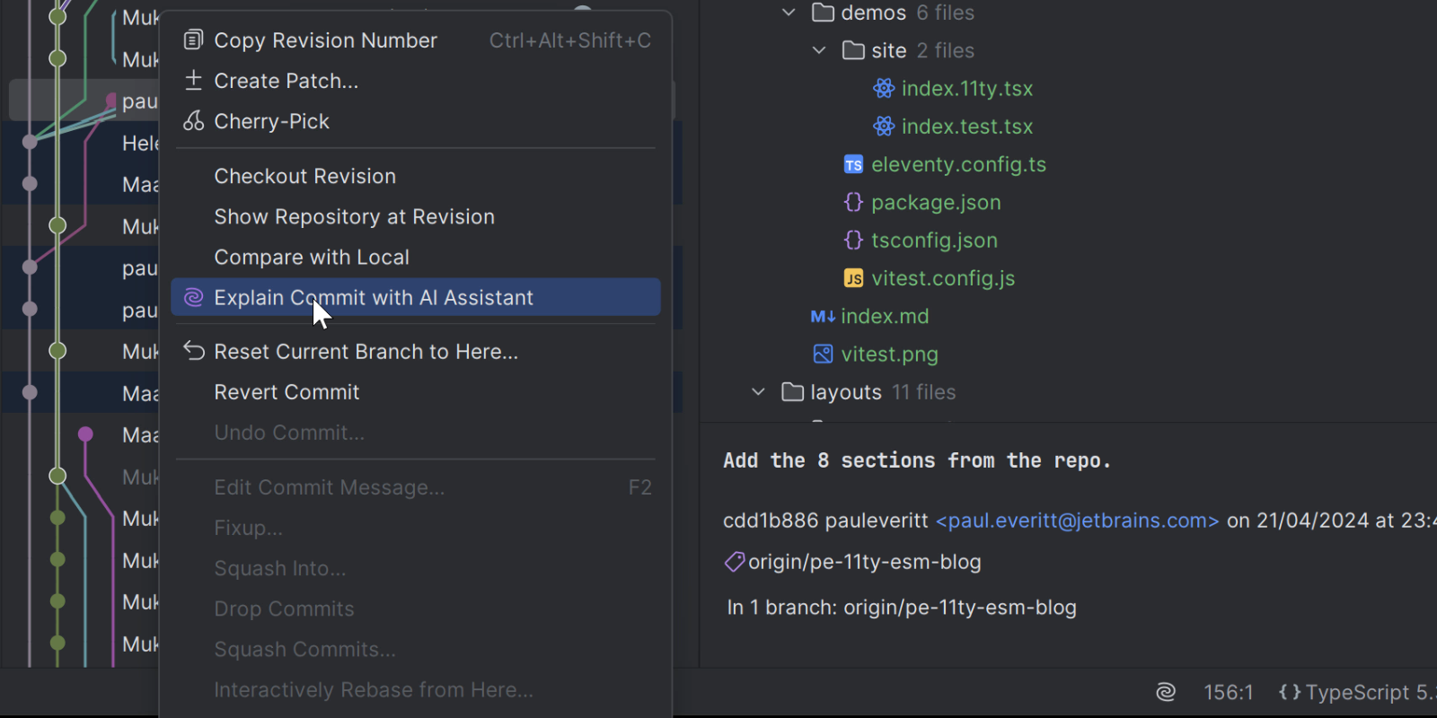 JetBrains AI Assistant for JavaScript Developers – WebStorm | The ...