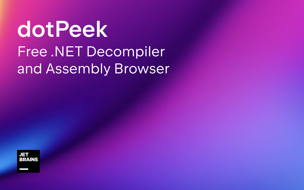 dotPeek の新機能 - 究極の進化を遂げた最強の .NET デコンパイラー