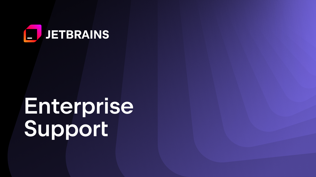 JetBrains Unified Enterprise Support