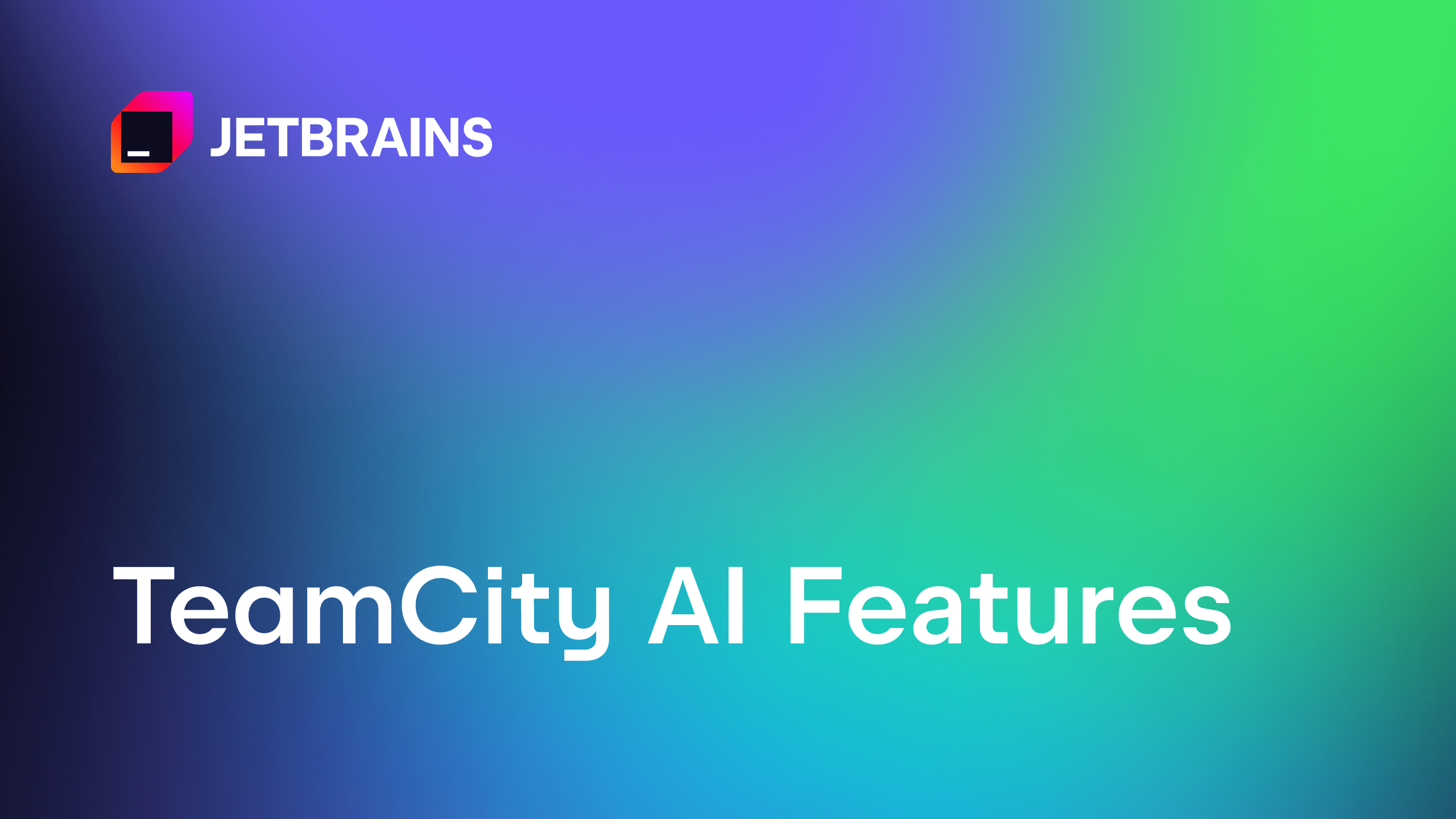 TeamCity AI Features